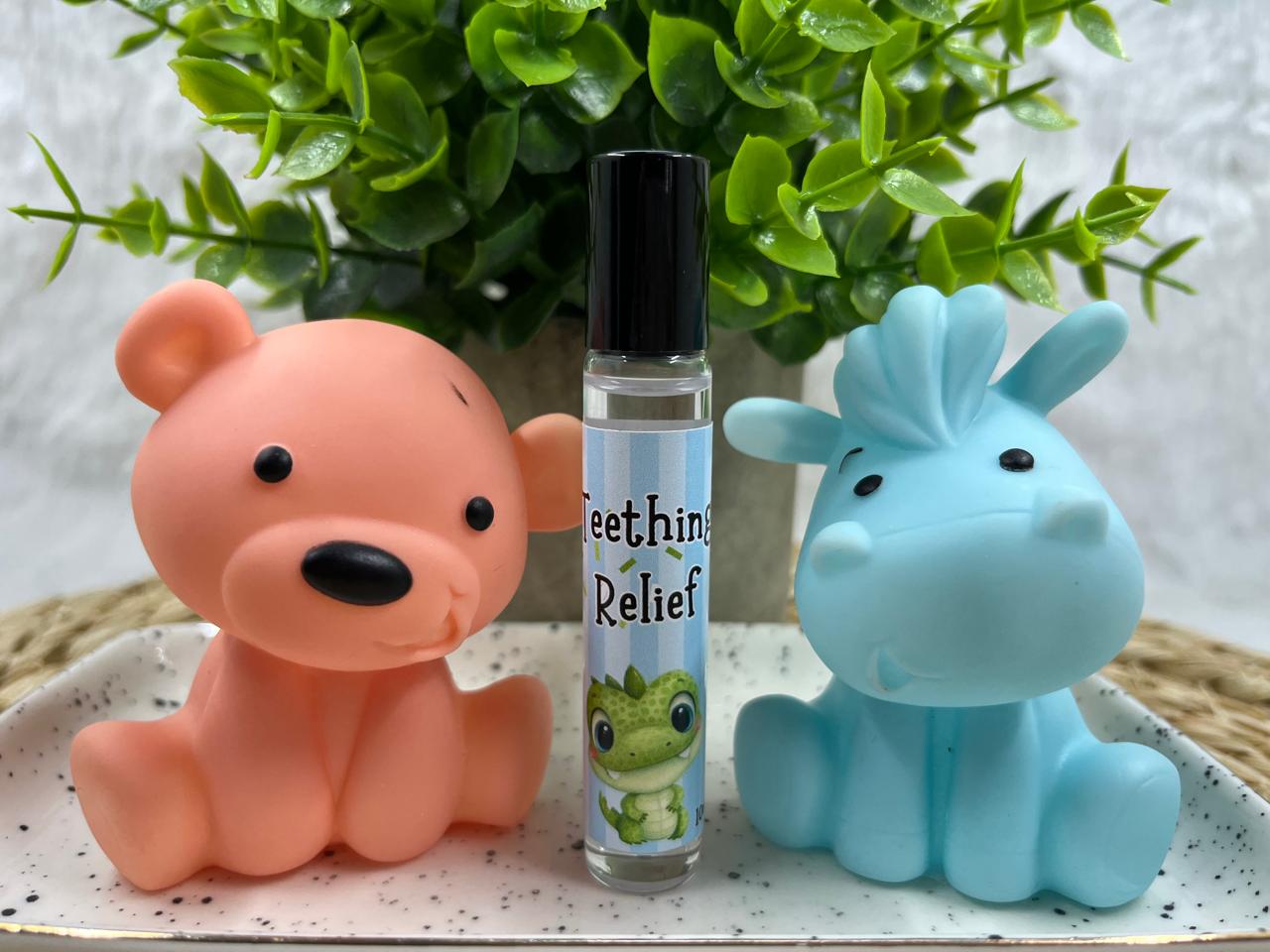 Teething Relief Essential Oil Roller 10ml – Pretty & Pizaz
